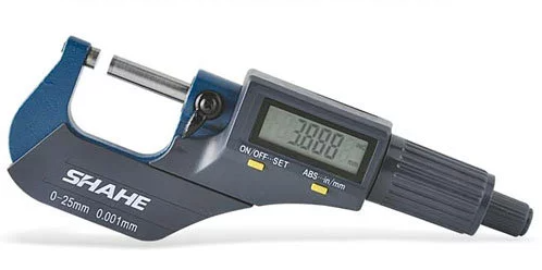 Shahe Digimatic Mircometer 0 to 25 mm Model: 5202-25 - MI TEC ...