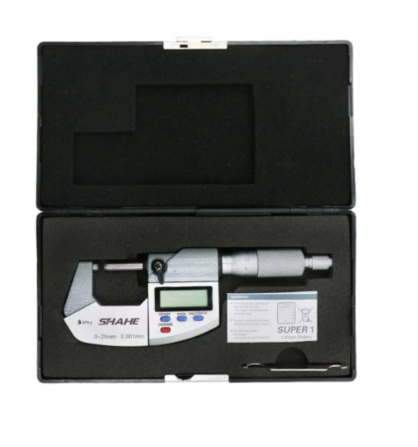 Shahe Digimatic Mircometer 75 to 100 mm Model: 5203-100 - MI TEC ...