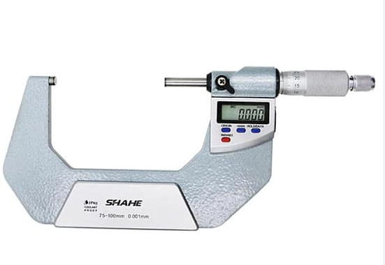 Shahe Digimatic Mircometer 75 to 100 mm Model: 5203-100 - MI TEC ...